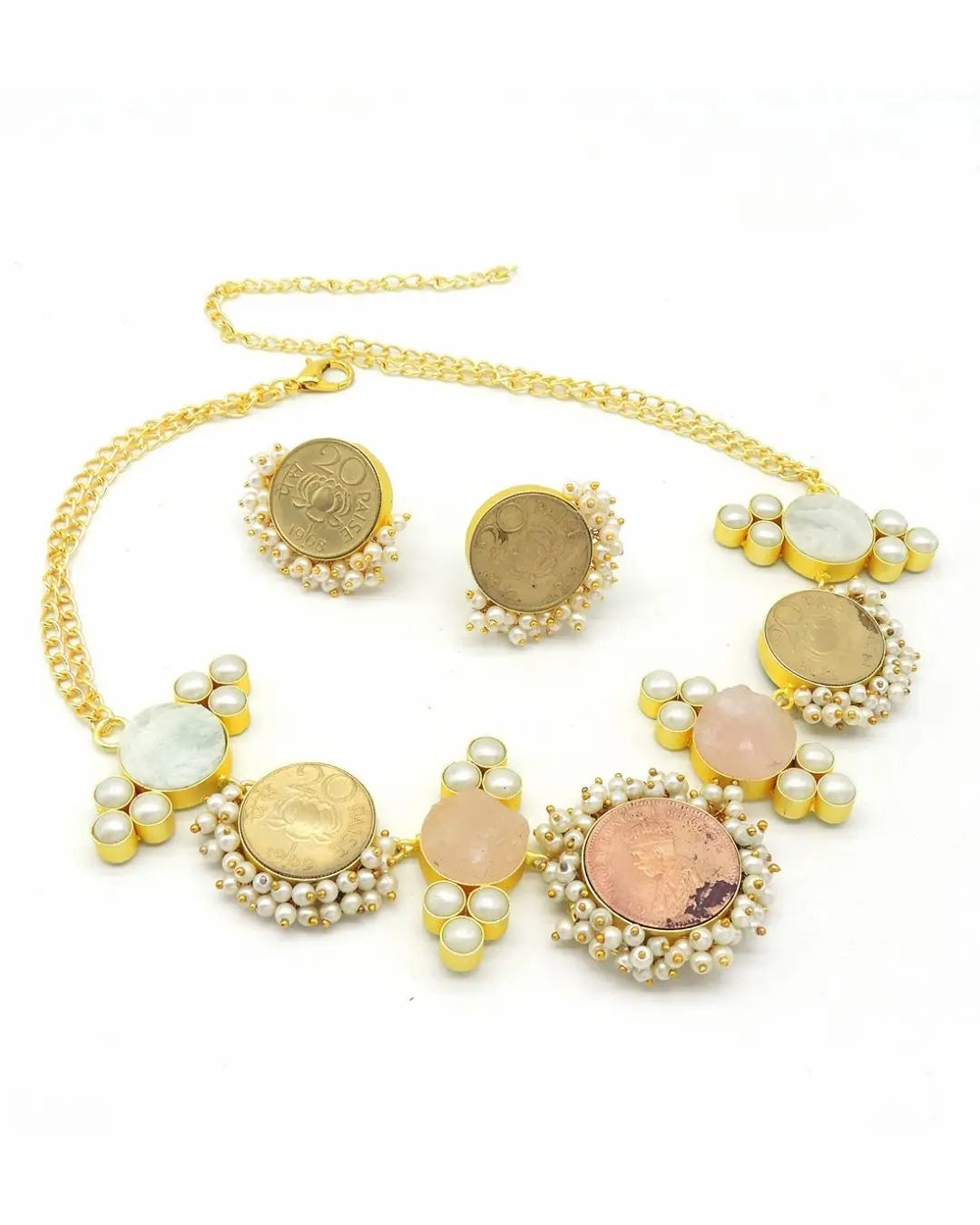 Padra Necklace (Amazonite) - Handmade Jewellery from Dori